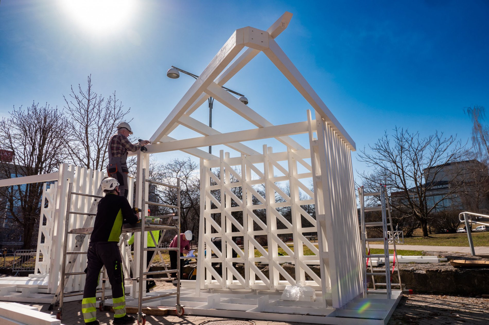 Tartu lillemüüjad saavad kevadel omale uued paviljonid